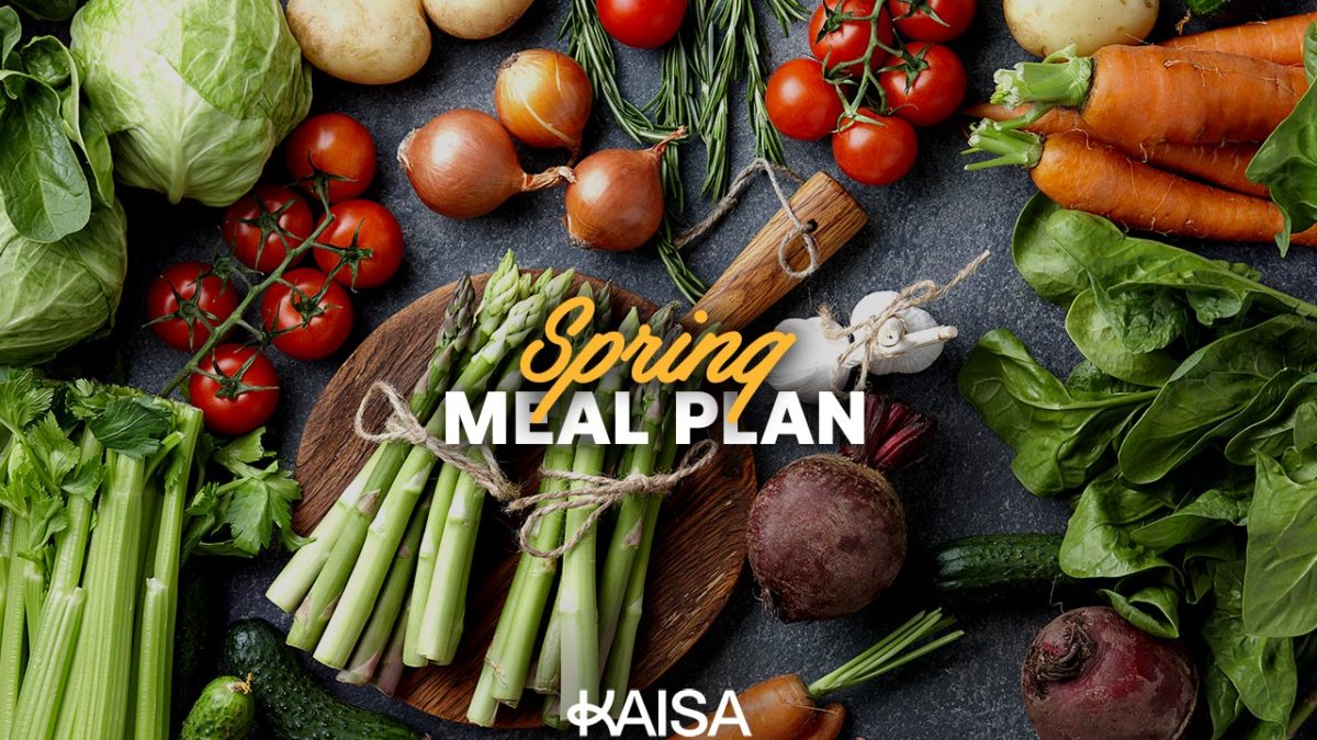 Spring Meal Plan - A KaisaFit Meal Program